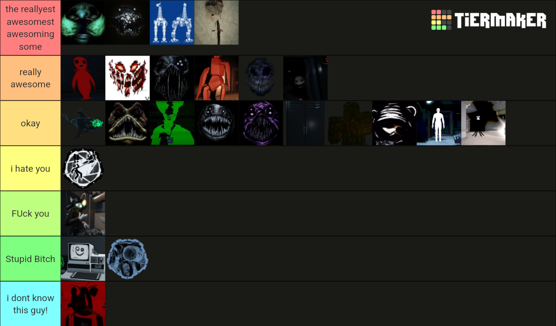 pressure characters!! Tier List (Community Rankings) - TierMaker