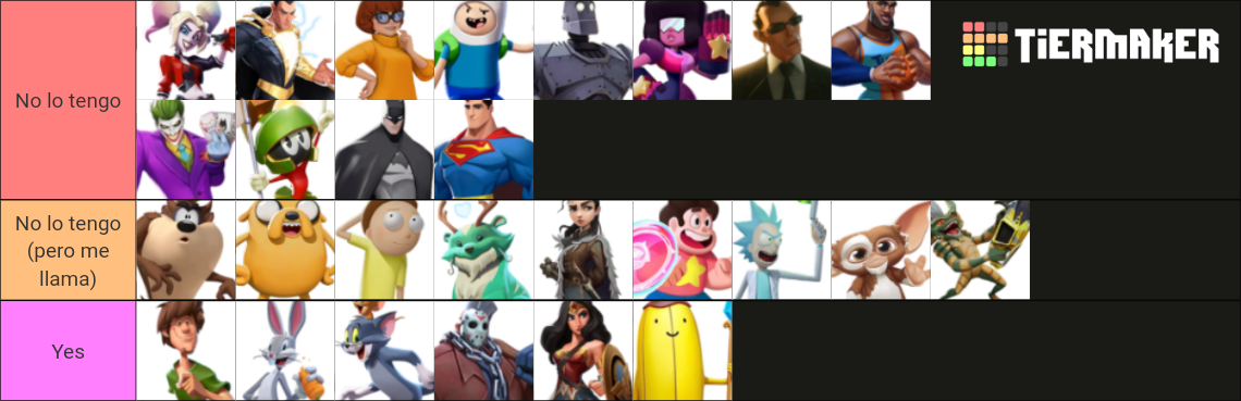 MultiVersus: Revival (Make a Roster) Tier List (Community Rankings ...