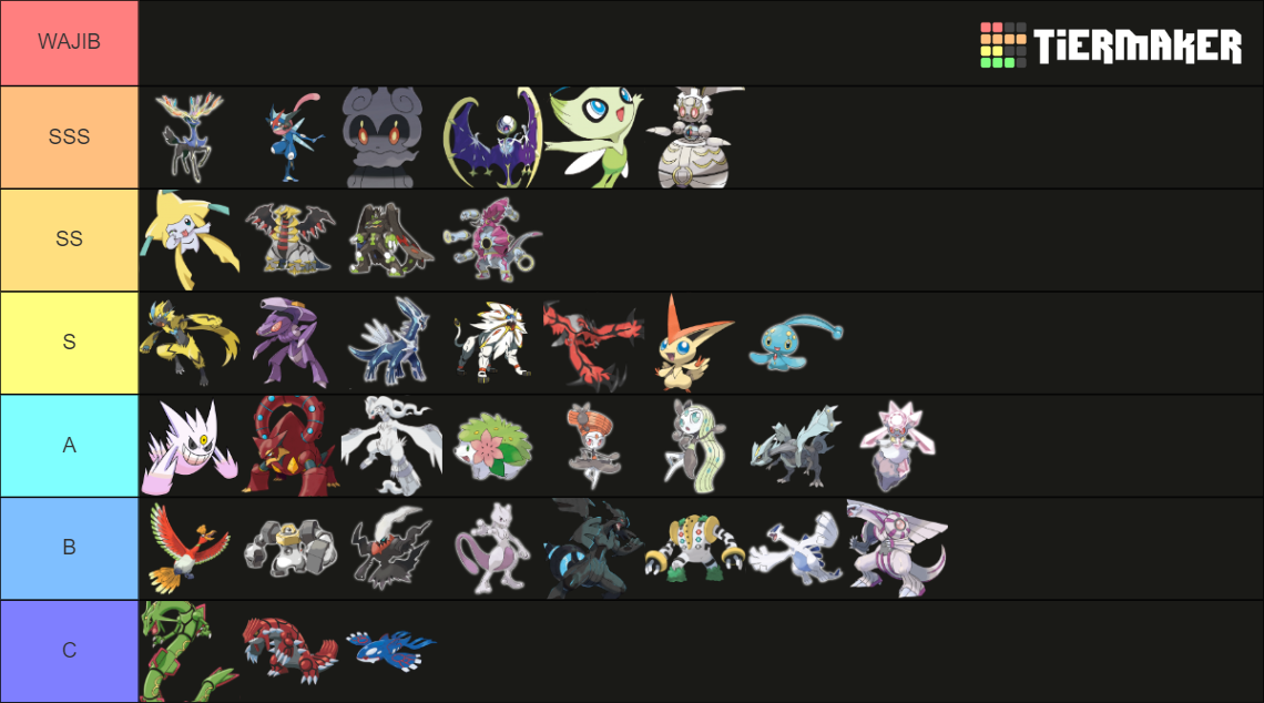 TIER LIST POKE S+ B4 Tier List (Community Rankings) - TierMaker