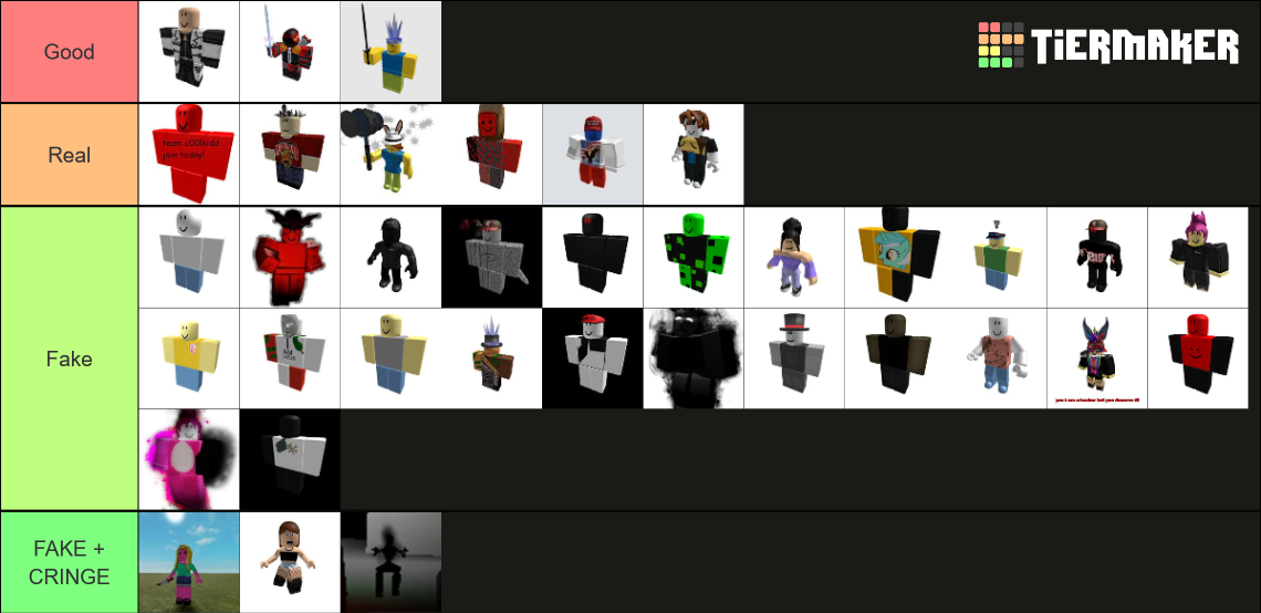 roblox hackers Tier List (Community Rankings) - TierMaker