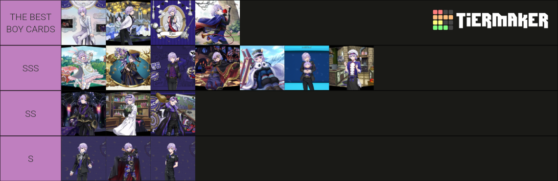 Twisted Wonderland Epel's card (June 2024) Tier List (Community Rankings) - TierMaker