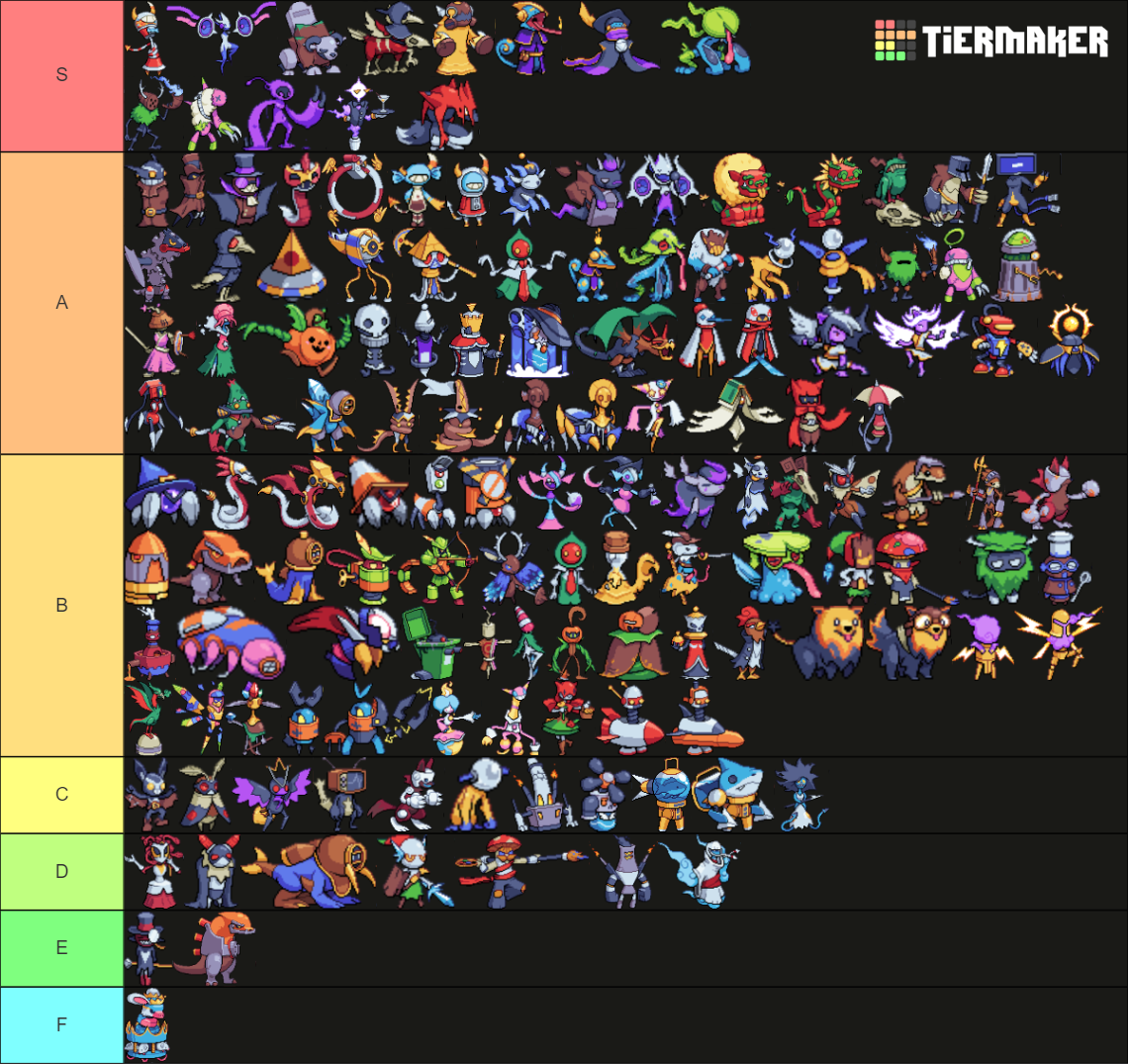 Cassette Beasts Monsters (w/ Sunny Update) Tier List (Community ...