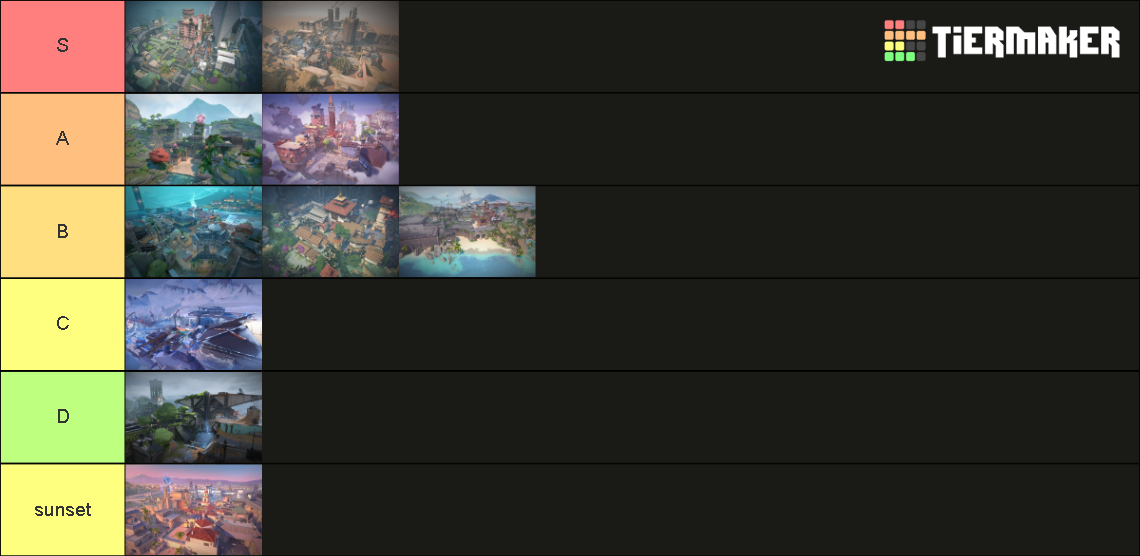 Valorant Maps (Act 3) Tier List (Community Rankings) - TierMaker