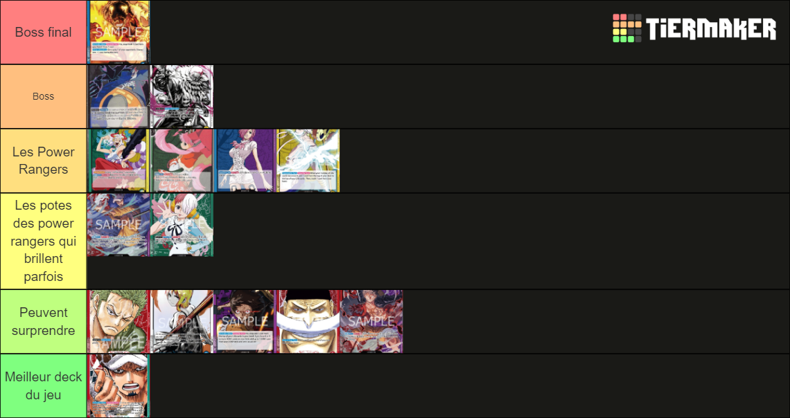 One Piece TCG Leaders Up to OP07 Tier List (Community Rankings) - TierMaker