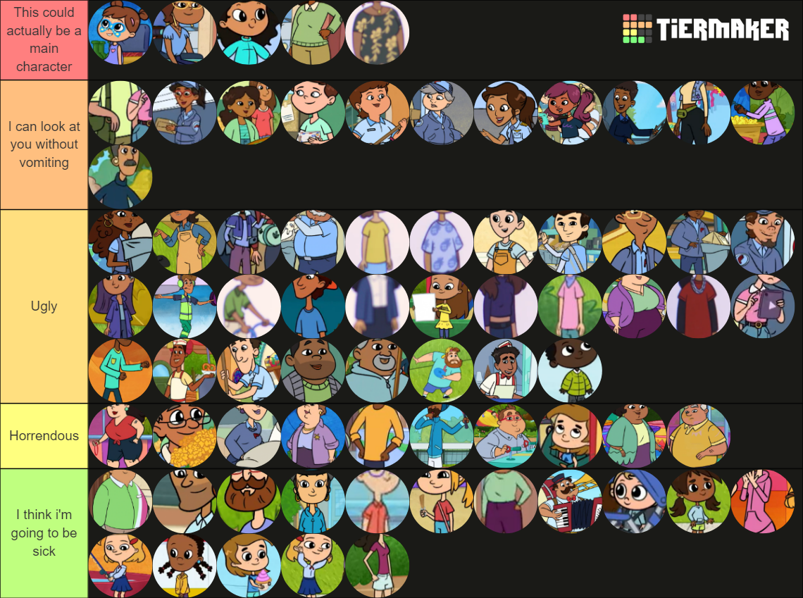 rosie's rules background characters Tier List (Community Rankings ...
