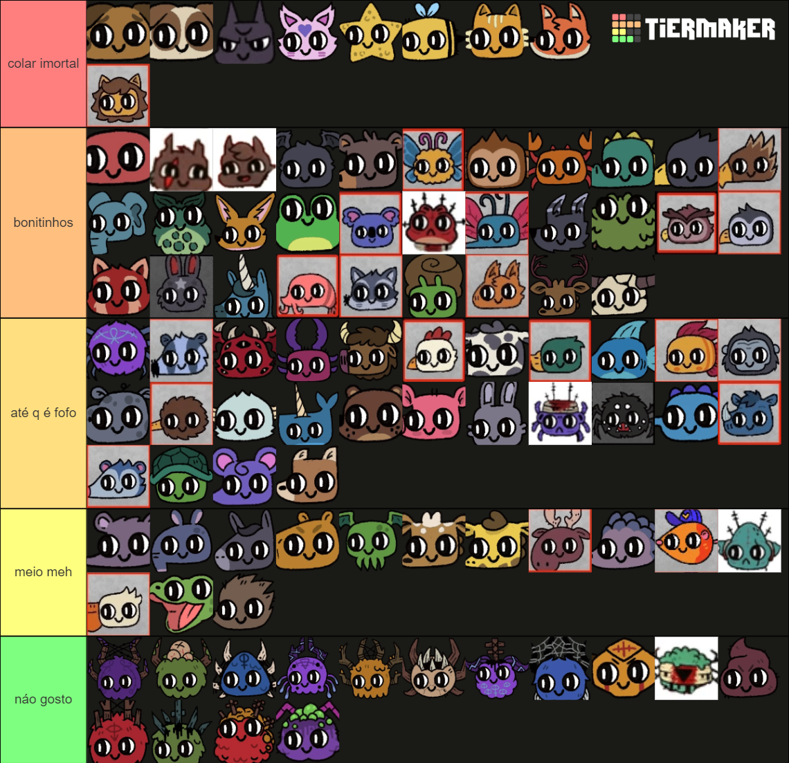 Cult of the Lamb All Follower Forms Tier List (Community Rankings ...