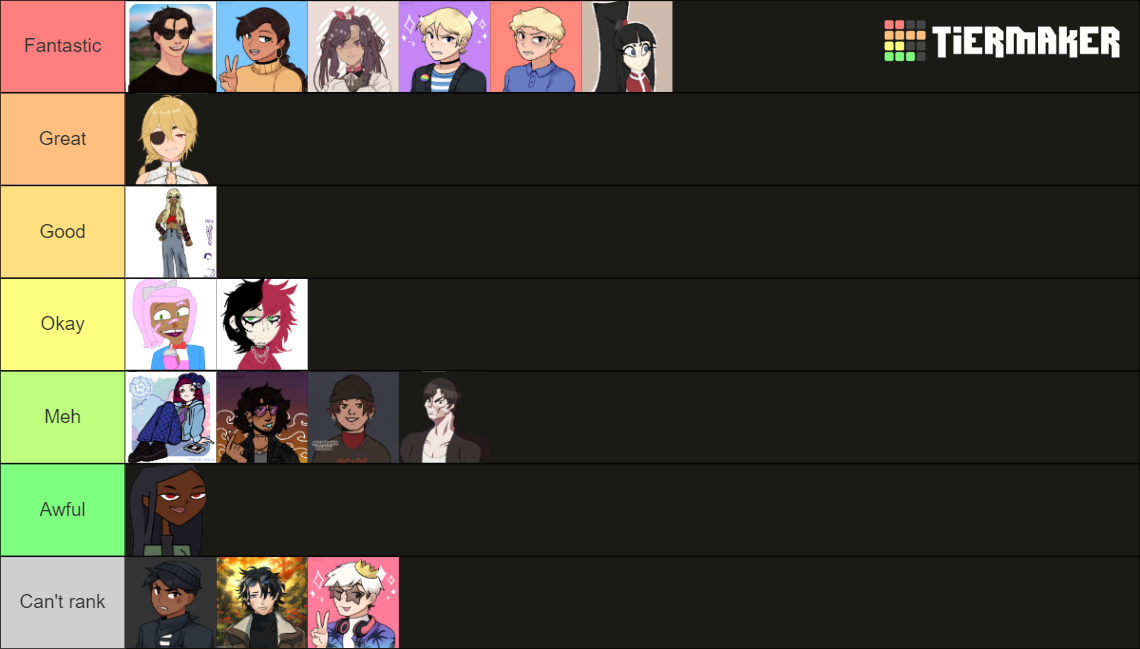 Roleplay Time Reloaded Tier List (Community Rankings) - TierMaker
