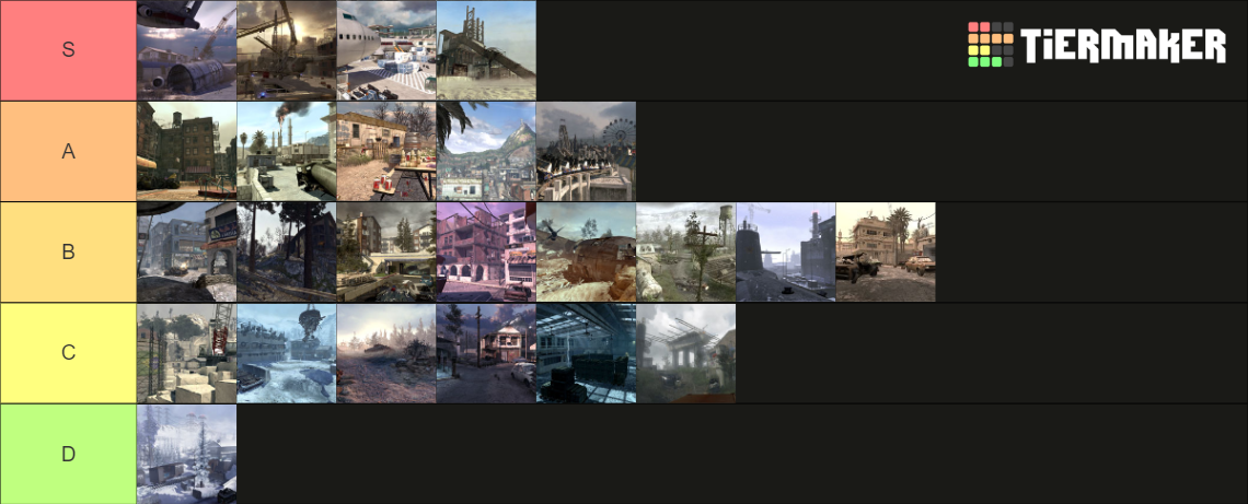 Modern Warfare 2 Multiplayer Maps Tier List (Community Rankings ...