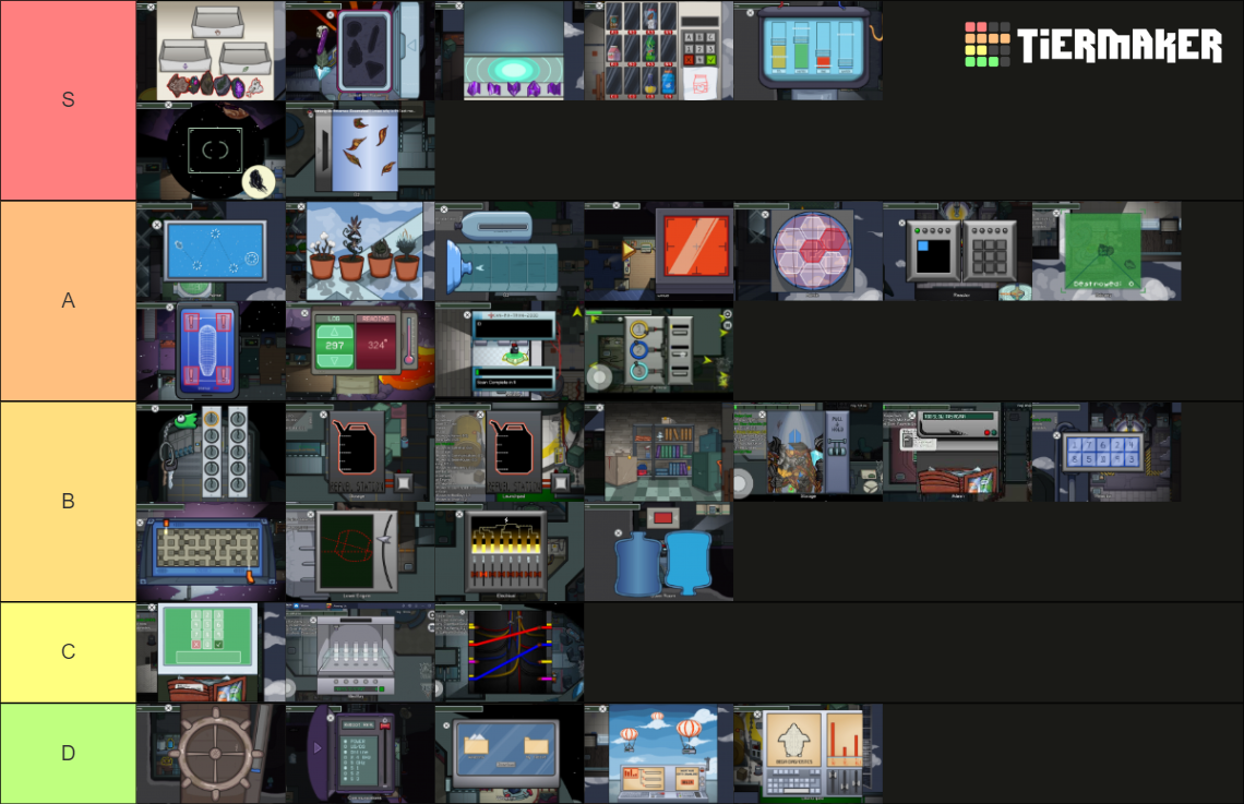Among us Task Tier List (Community Rankings) - TierMaker