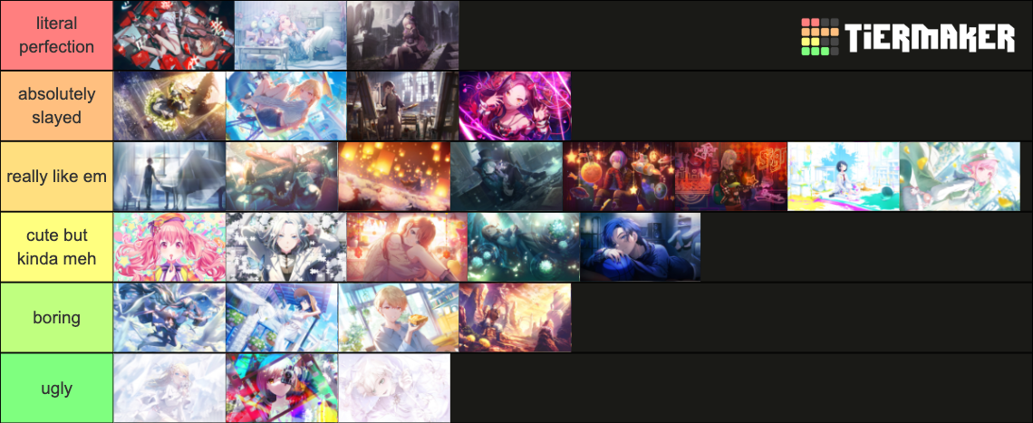 Project Sekai Fes Cards Tier List (Community Rankings) - TierMaker
