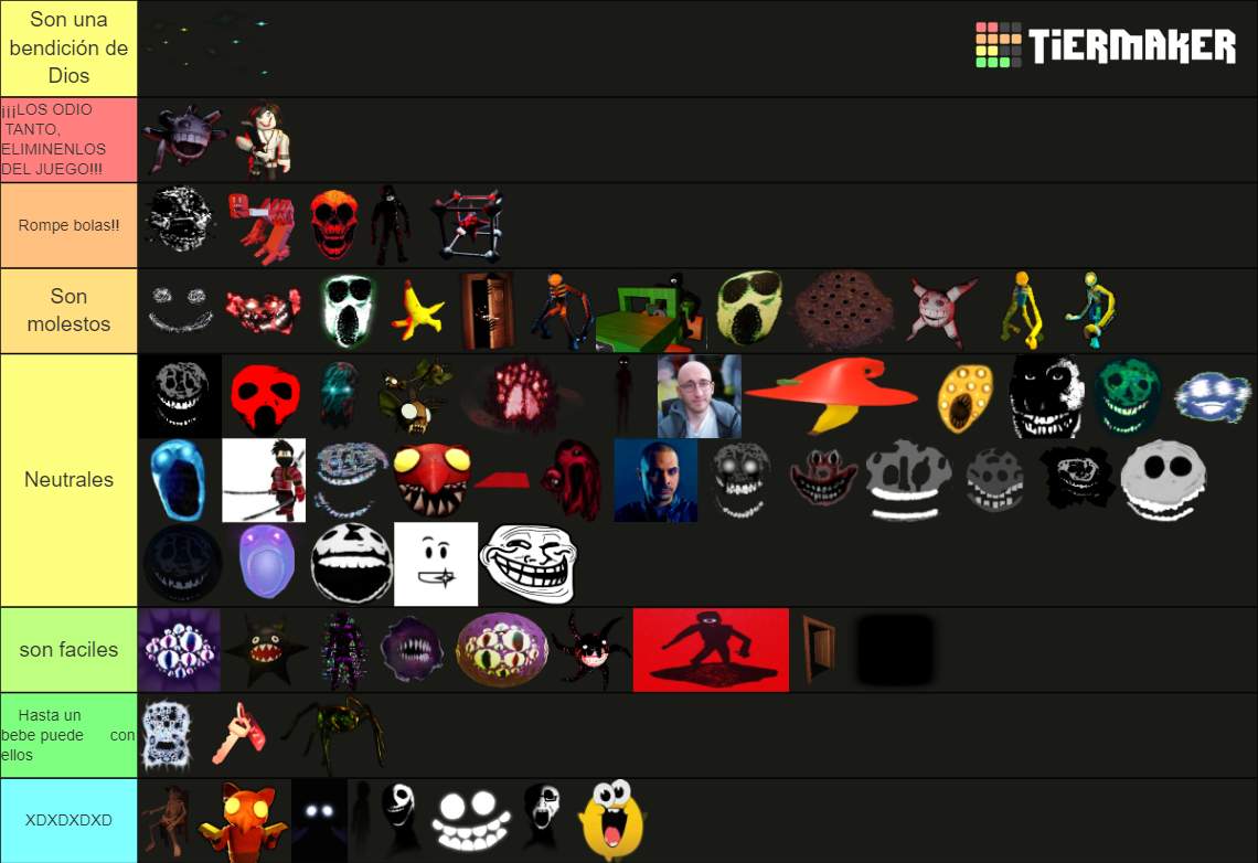 Doors Entities Tier List (Community Rankings) - TierMaker