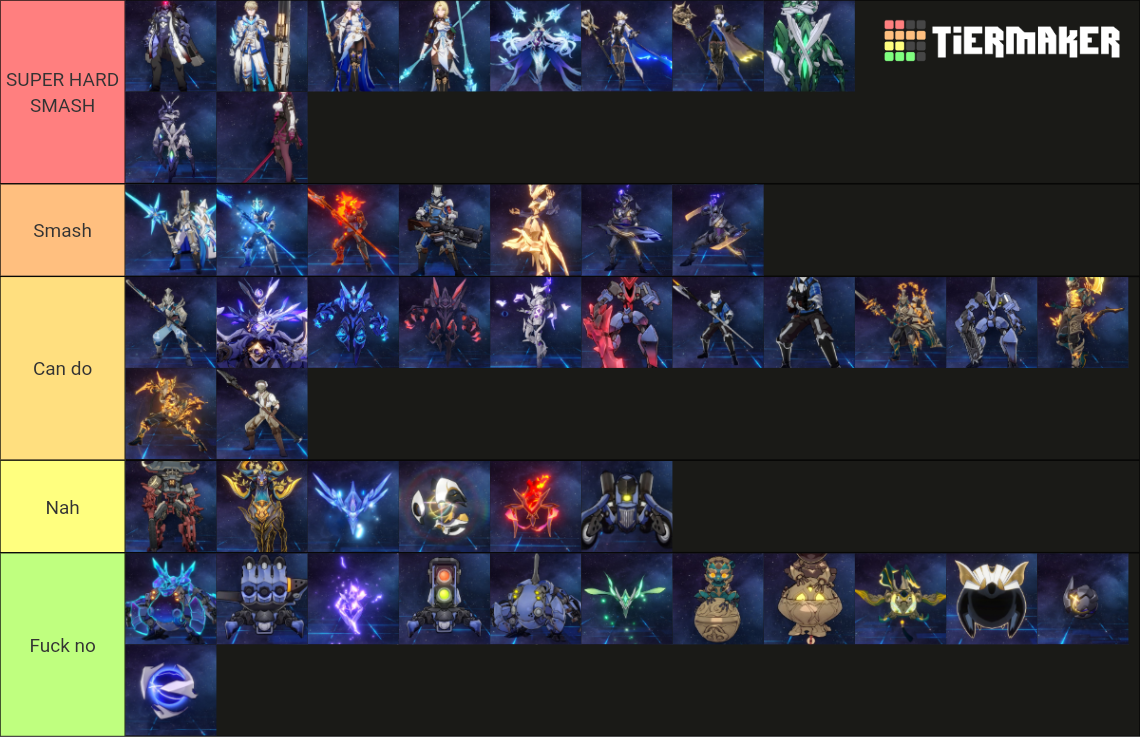 Honkai Star Rail Enemies Tier List (Community Rankings) - TierMaker