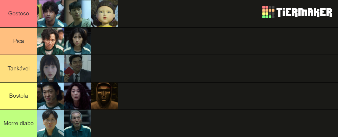 all relevant squid game characters Tier List (Community Rankings ...