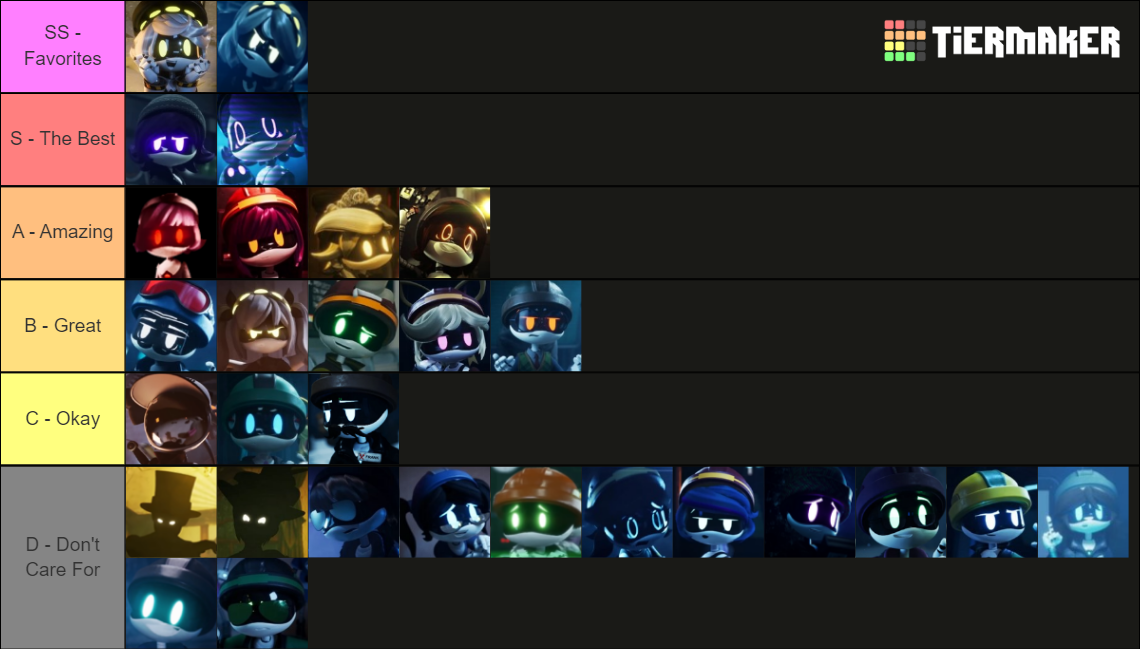 Murder Drones Characters Tier List (Community Rankings) - TierMaker