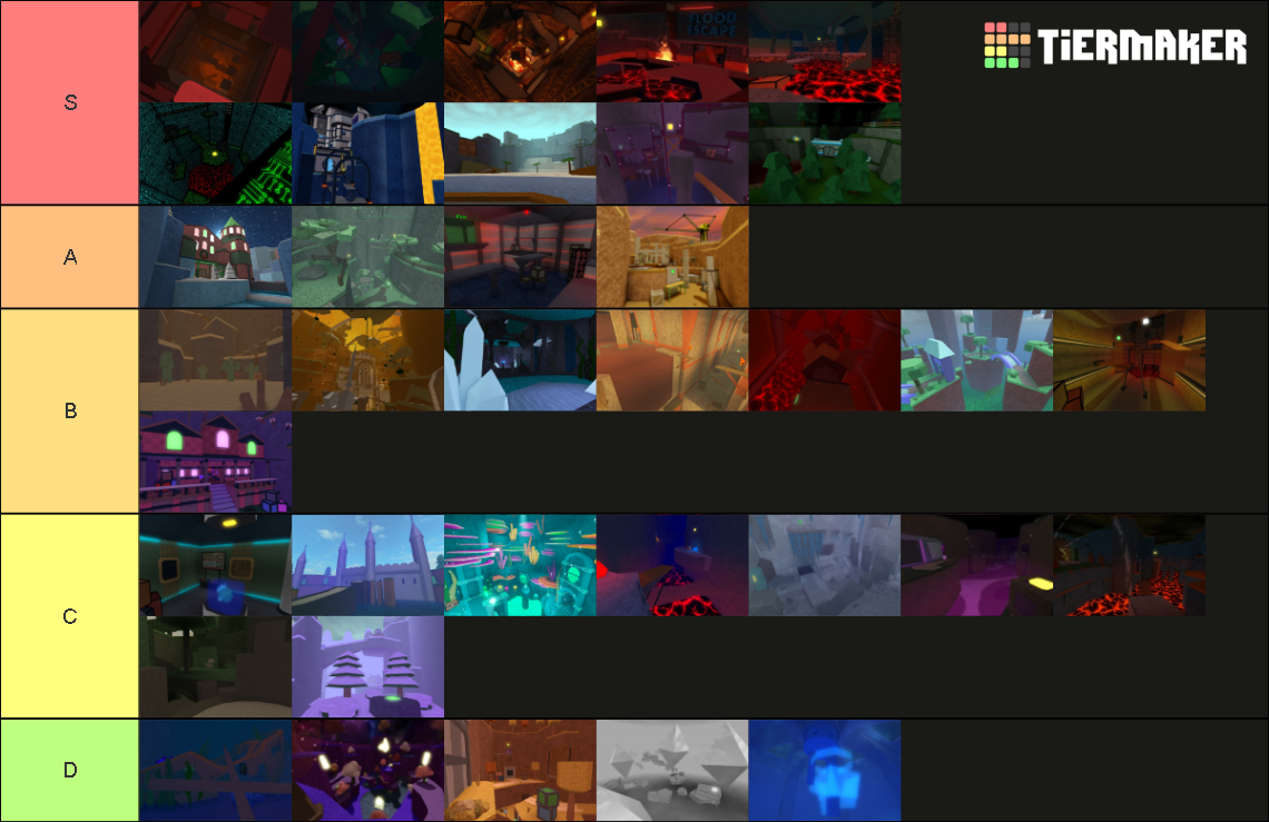 Roblox FE2 Maps Tier List (Community Rankings) - TierMaker