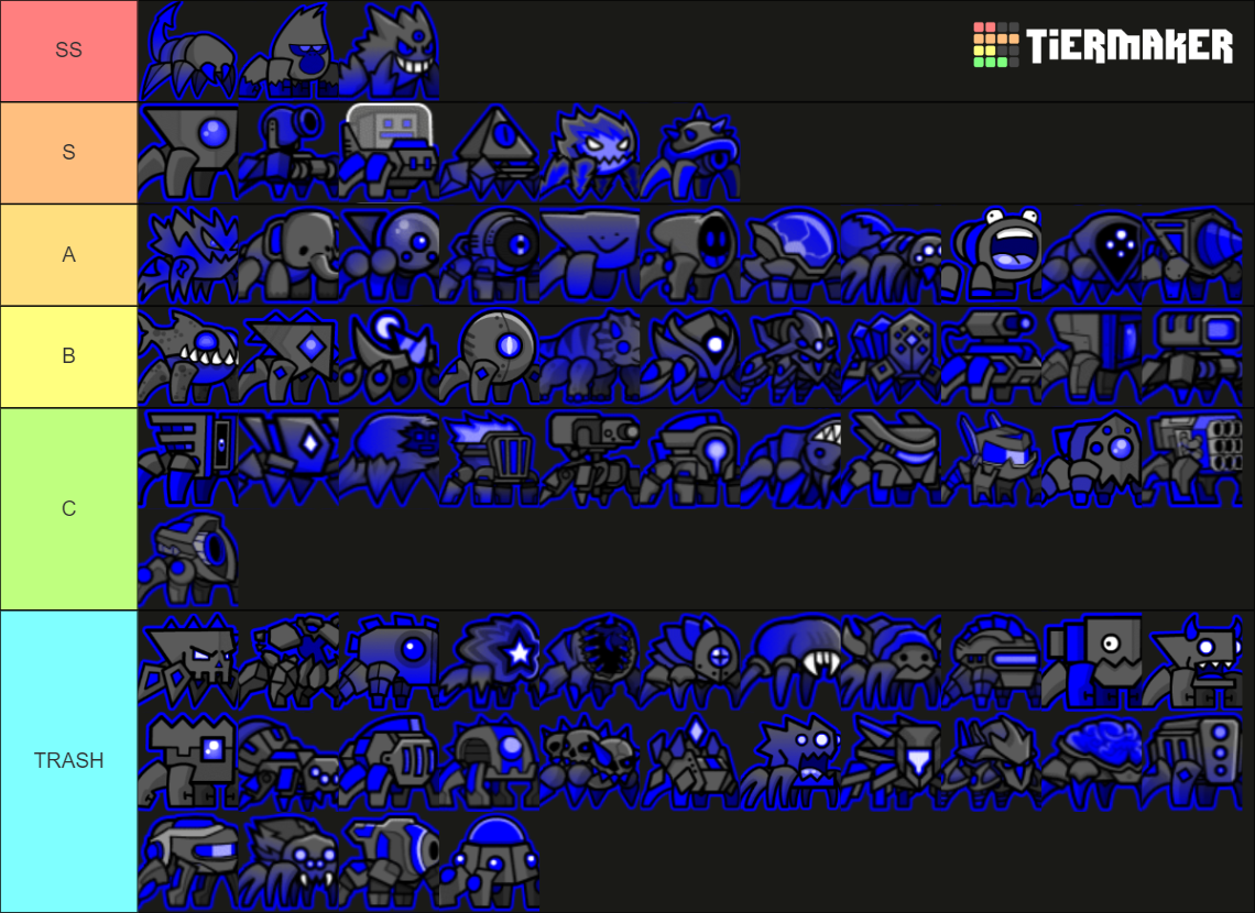 Geometry Dash Spider Icons (2.2 Included) Tier List (Community Rankings ...