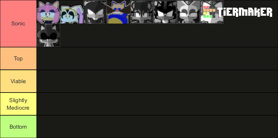 Sonic.EXE TD Patch 1.1 (Ordered) Tier List (Community Rankings) - TierMaker