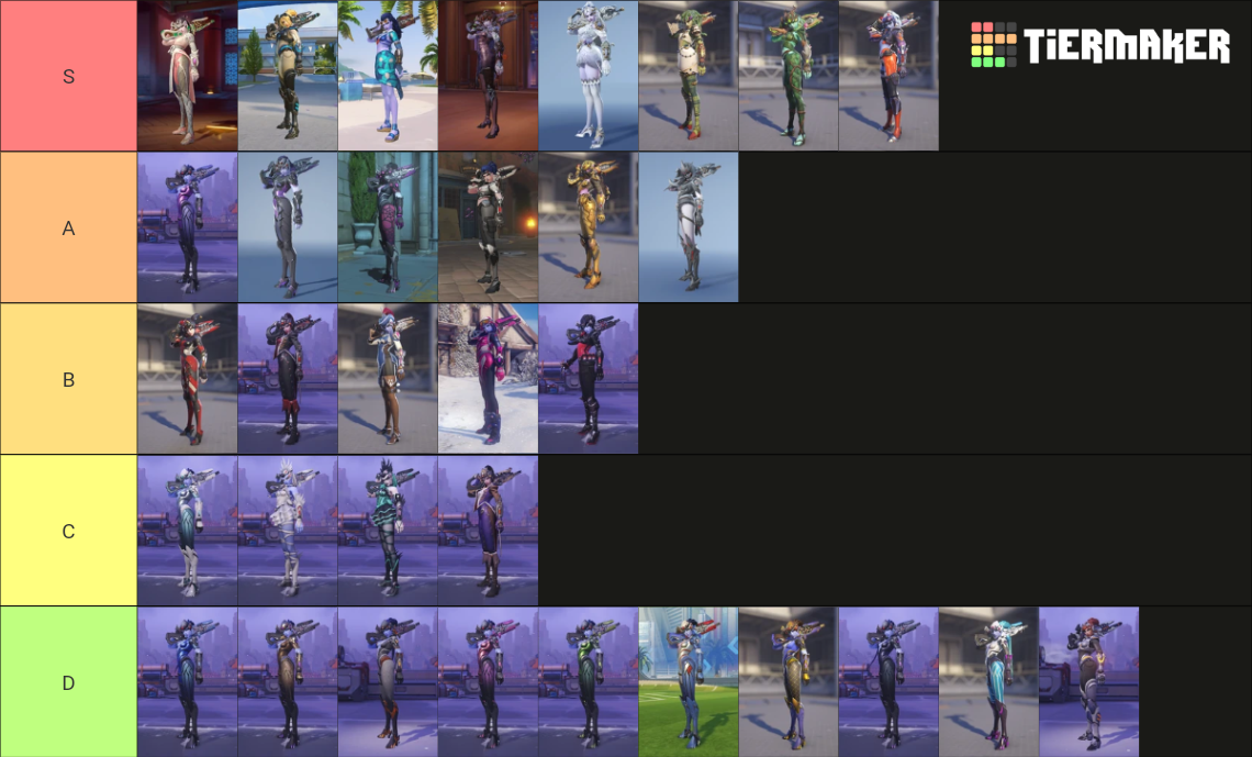 All Widowmaker Skins (November 2023) Tier List (Community Rankings ...