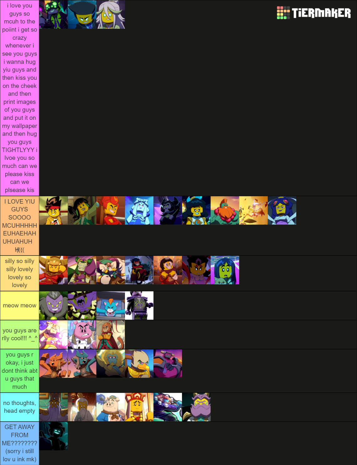 Lego Monkie Kid Characters (+Season 4) Tier List (Community Rankings ...