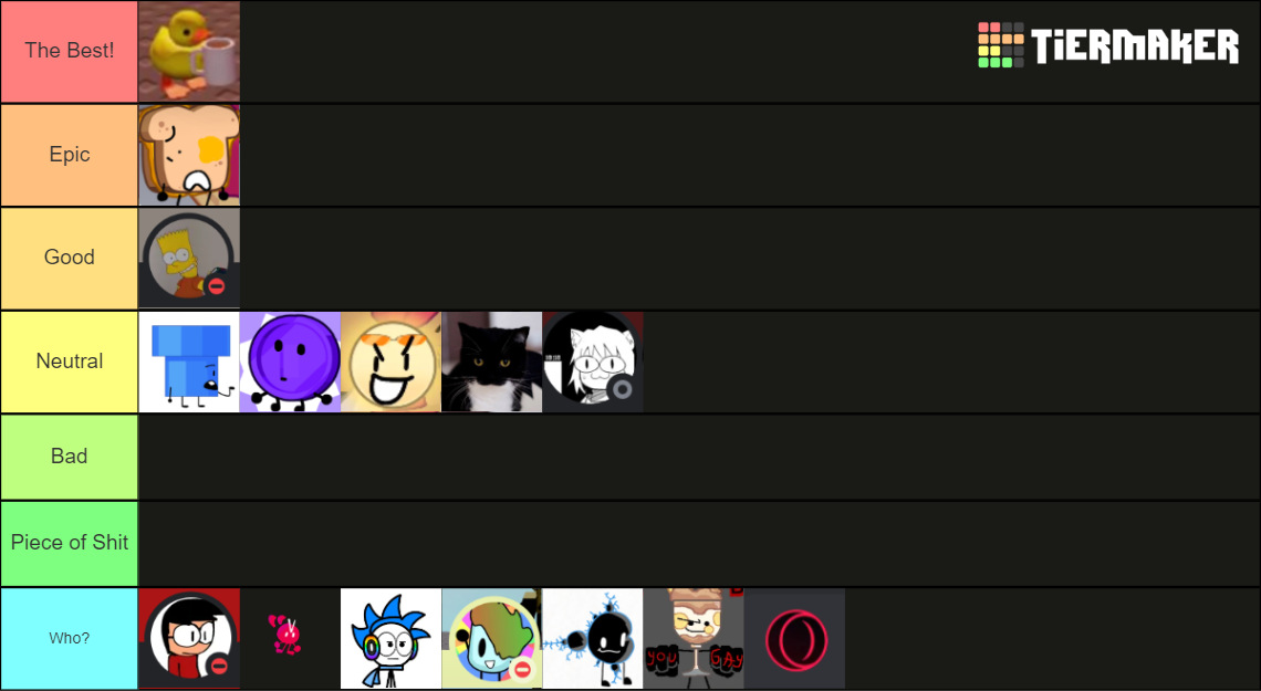 Friendos Ranking Tier List (Community Rankings) - TierMaker