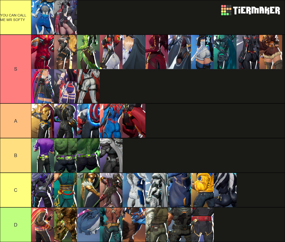 Marvel Rivals Gyat Tier List (Community Rankings) - TierMaker