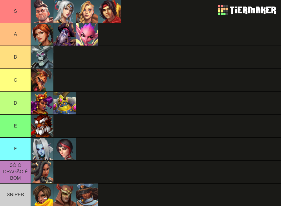Paladins Champions 2024 (Updated: + HORSE) Tier List (Community ...