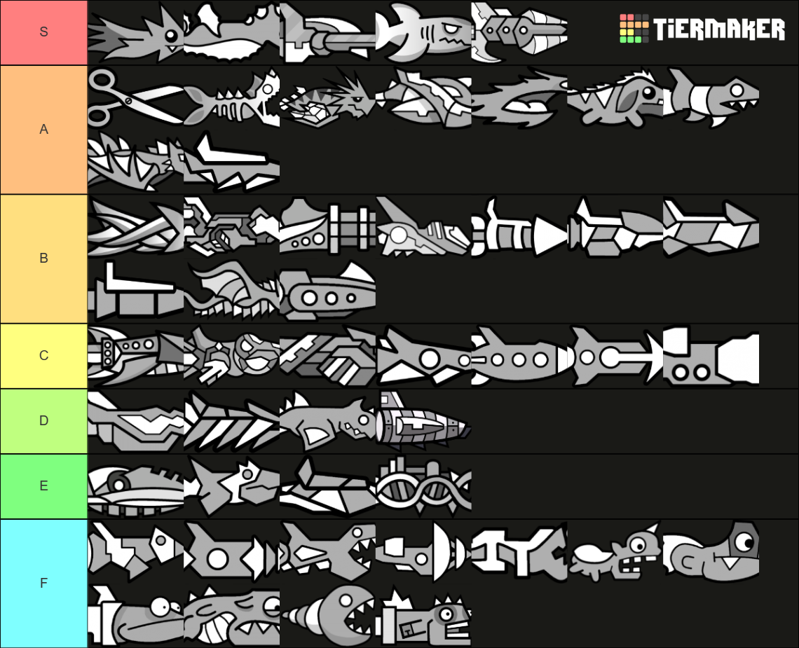 Geometry Dash Ships Tier List (Community Rankings) - TierMaker