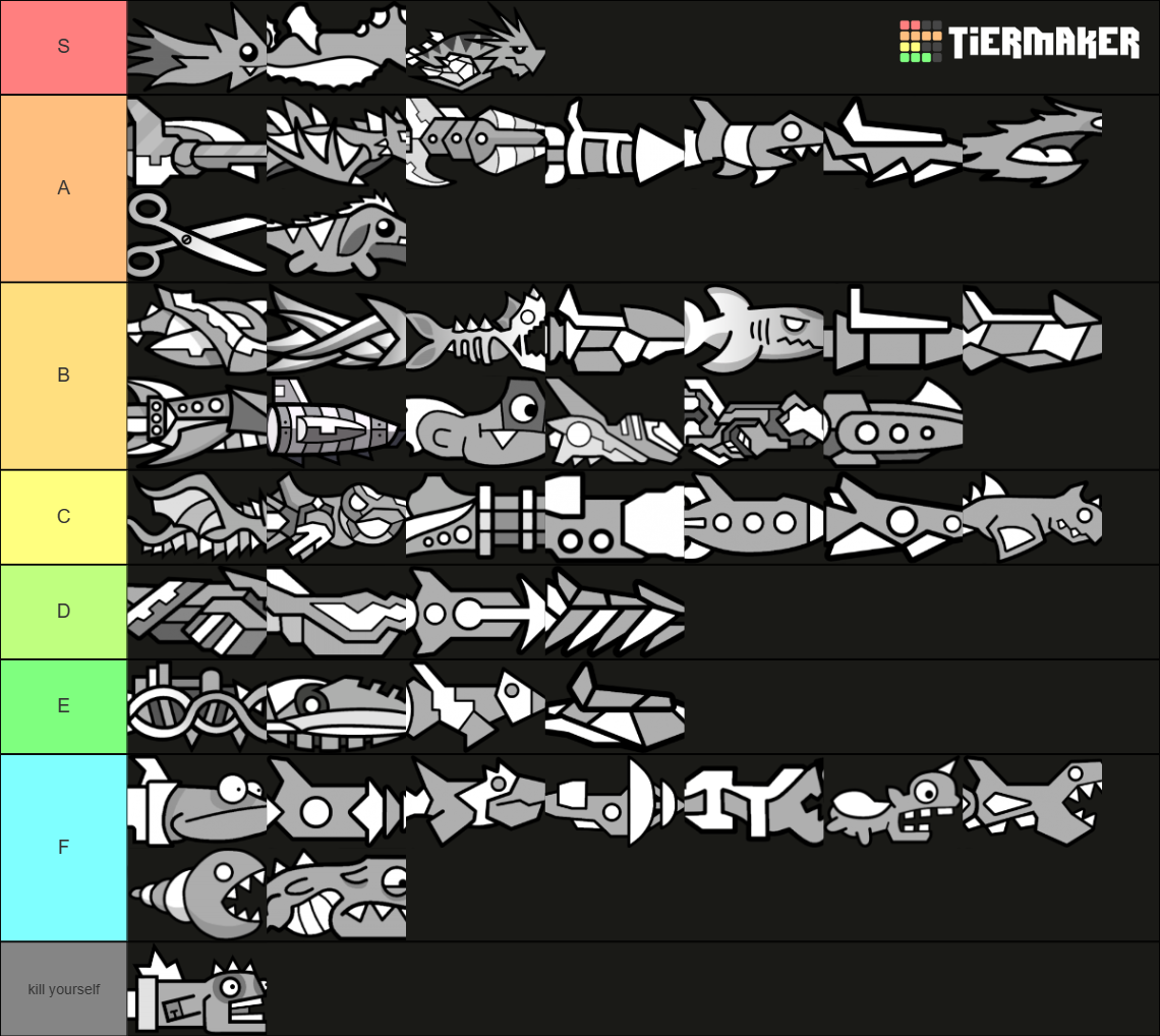 Geometry Dash Ships Tier List (Community Rankings) - TierMaker