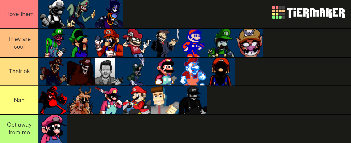 Mario's Madness v2 Characters TierMaker Tier List (Community Rankings ... Mario's Madness v2 Characters TierMaker Tier List (Community Rankings ...