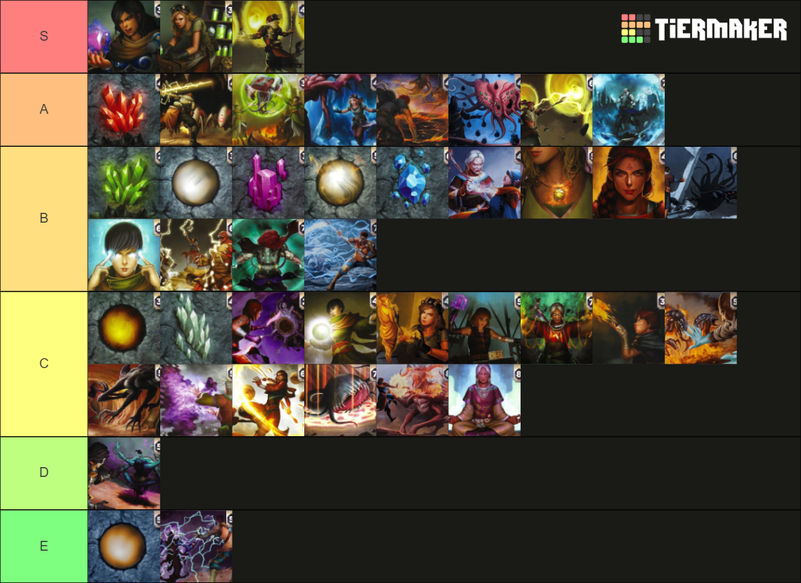 Aeon's End Core Wave Supply Tier List (Community Rankings) - TierMaker