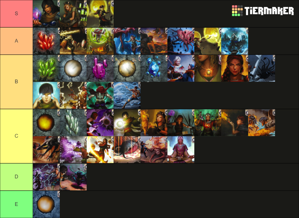 Aeon's End Core Wave Supply Tier List (Community Rankings) - TierMaker