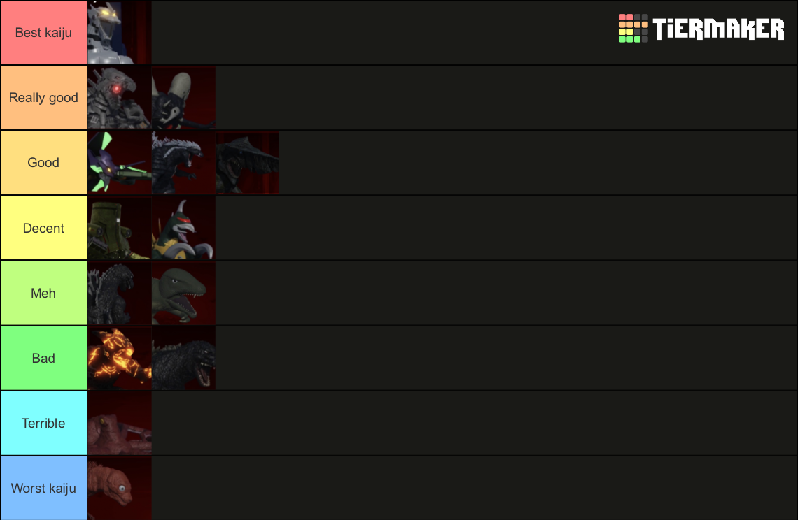 Kaiju Arisen (Cherno) Tier List (Community Rankings) - TierMaker