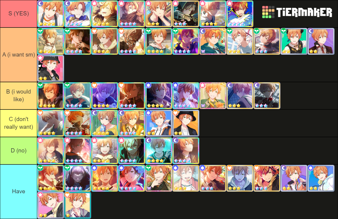Project SEKAI All Akito Shinonome Cards Tier List (Community Rankings ...
