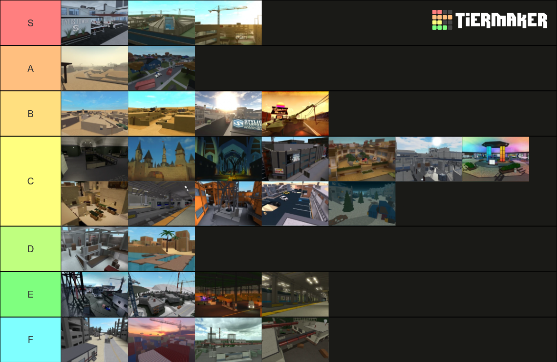 Phantom forces maps (August 2024) Tier List (Community Rankings ...
