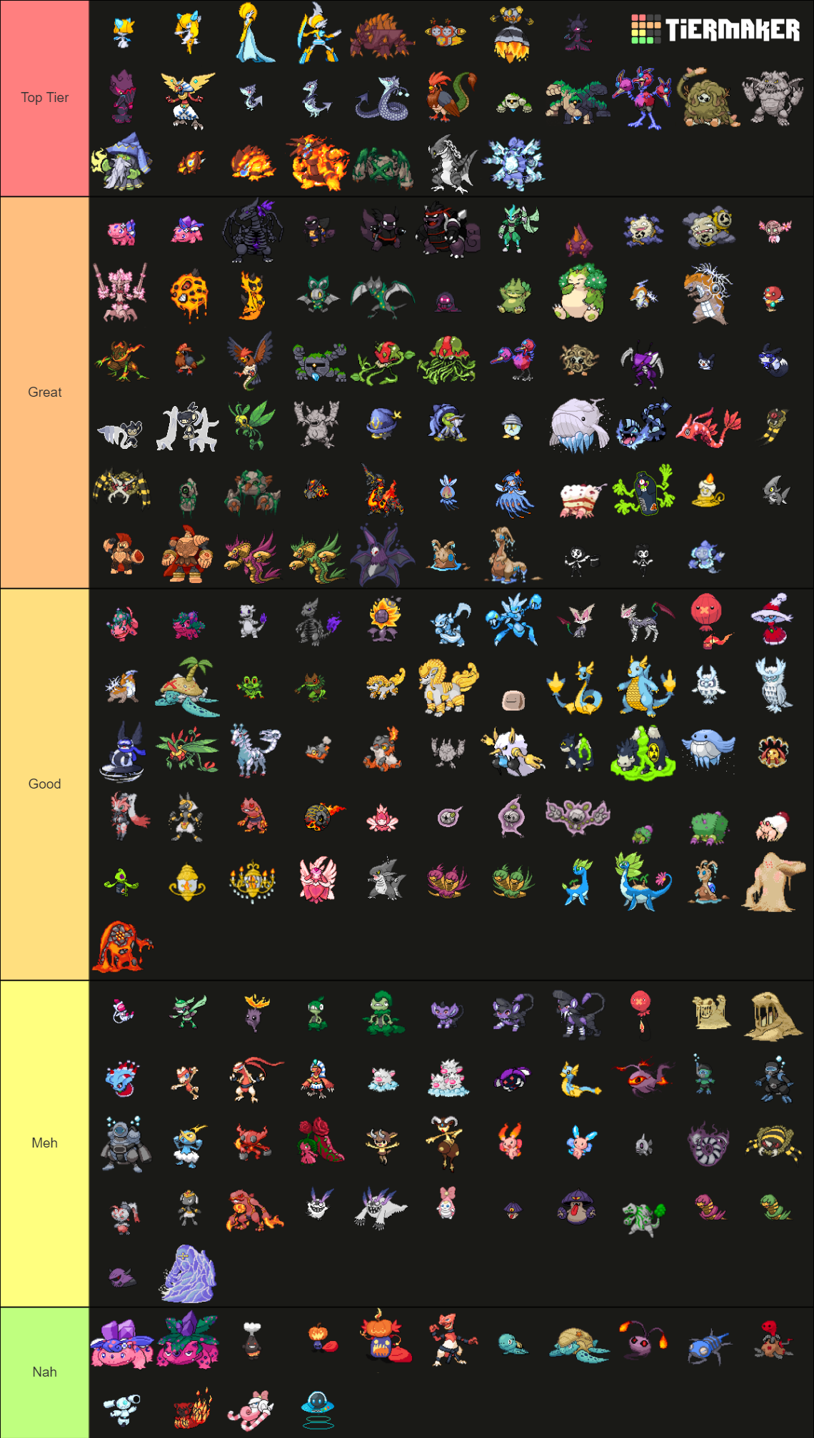 Delta Pokemon from Pokemon Insurgence Fangame Tier List (Community ...