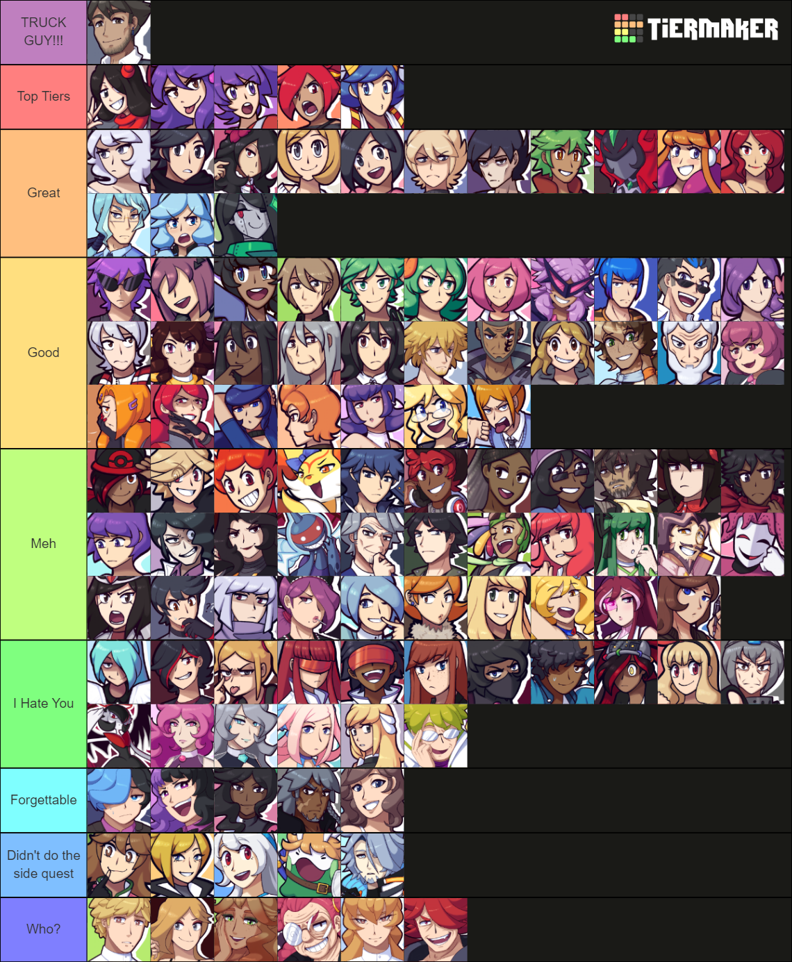Rejuvenation Characters [V13.5 - SPOILER WARNING] Tier List (Community ...