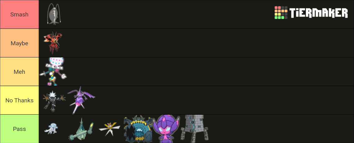 Ultra Beast Tier List (Community Rankings) - TierMaker