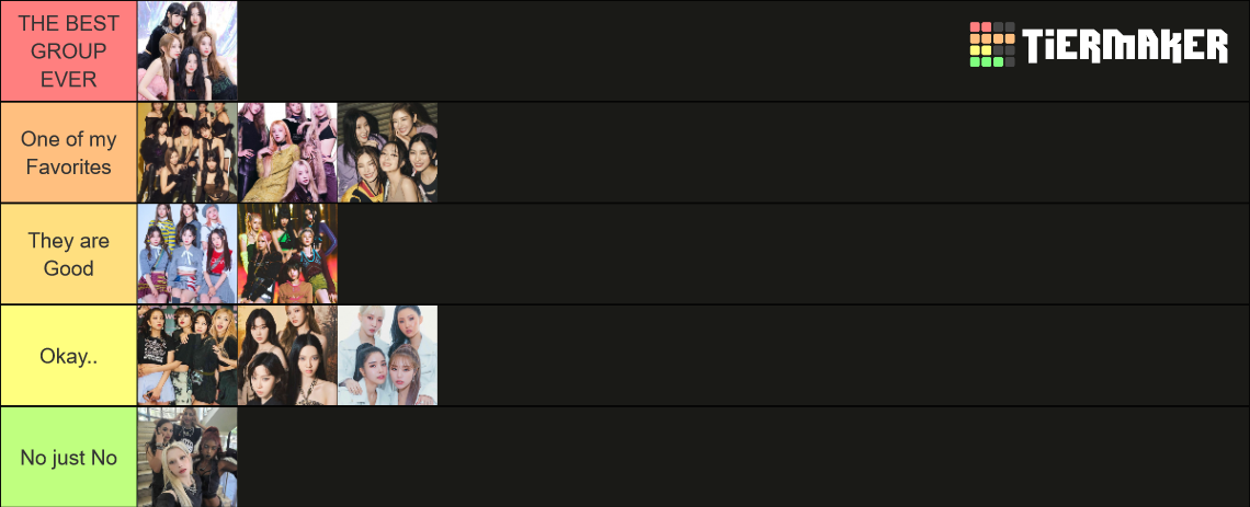 Ranking Kpop Girl Groups Tier List (Community Rankings) - TierMaker