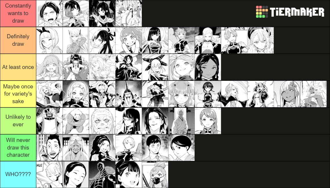 Chained Soldier (Mato Seihei no Slave) Character Tier List (Community ...