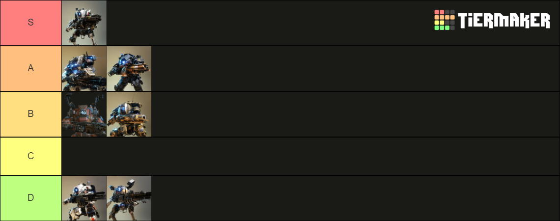 Titanfall 2 Titans Tier List (Community Rankings) - TierMaker