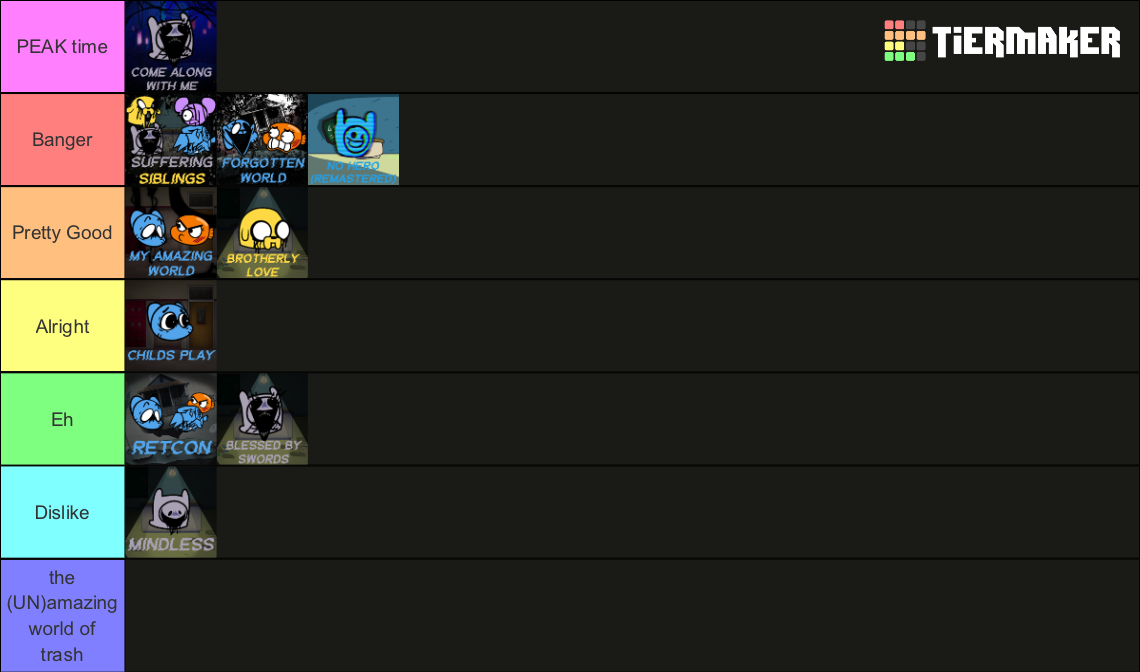 FNF: Pibby Apocalypse (Demo) Tier List (Community Rankings) - TierMaker