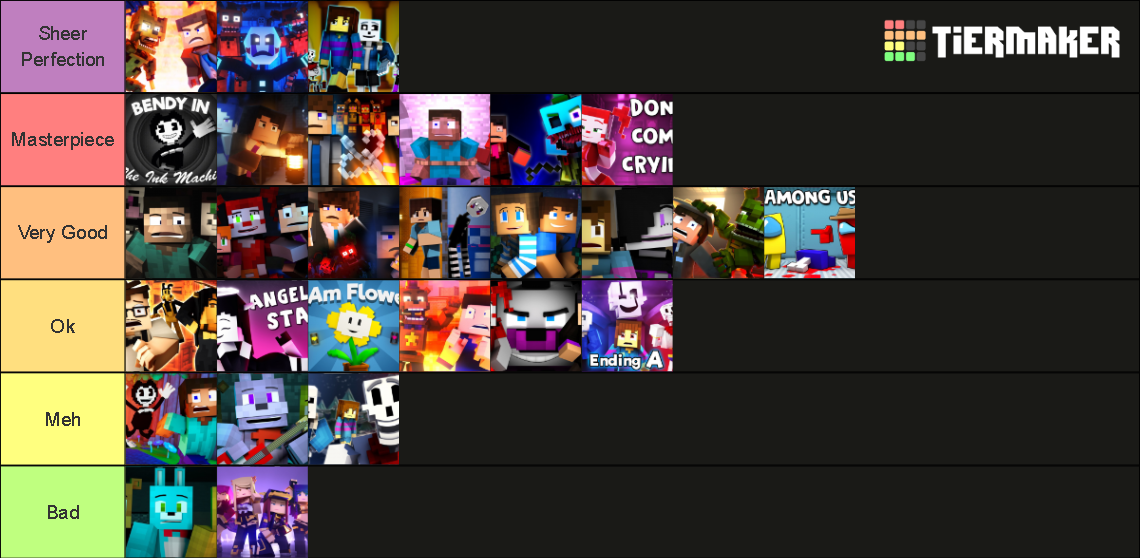 Enchanted Mob Animations Tier List (Community Rankings) - TierMaker