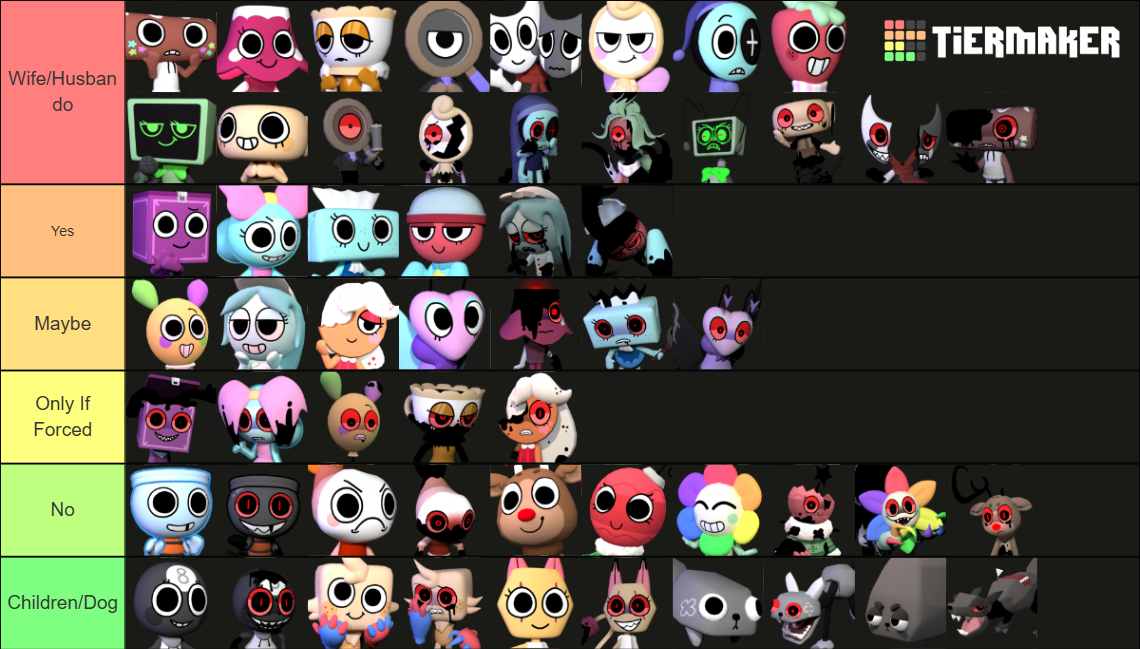 Dandy's World Character Tier List (Community Rankings) - TierMaker