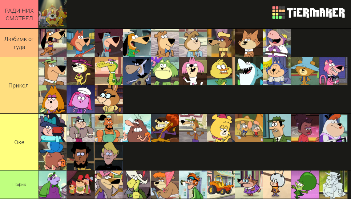 Jellystone! Characters Tier List (Community Rankings) - TierMaker