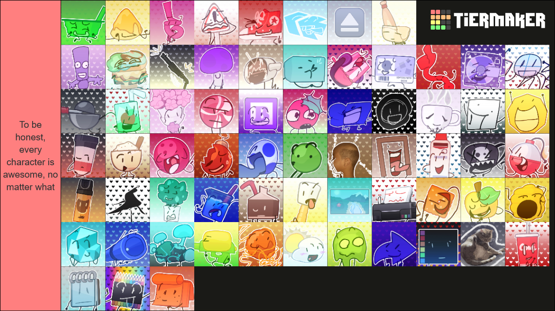 Animatic Battle Characters 2024 Tier List (Community Rankings) - TierMaker