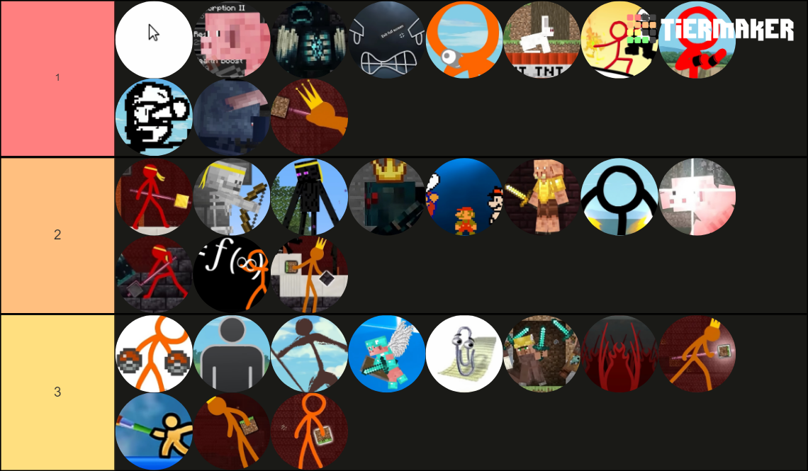 ALL Alan Becker Characters TIER LIST Tier List (Community Rankings ...