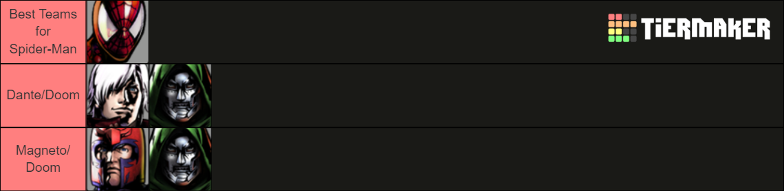 Ultimate Marvel VS Capcom 3 Tier List (Community Rankings) - TierMaker