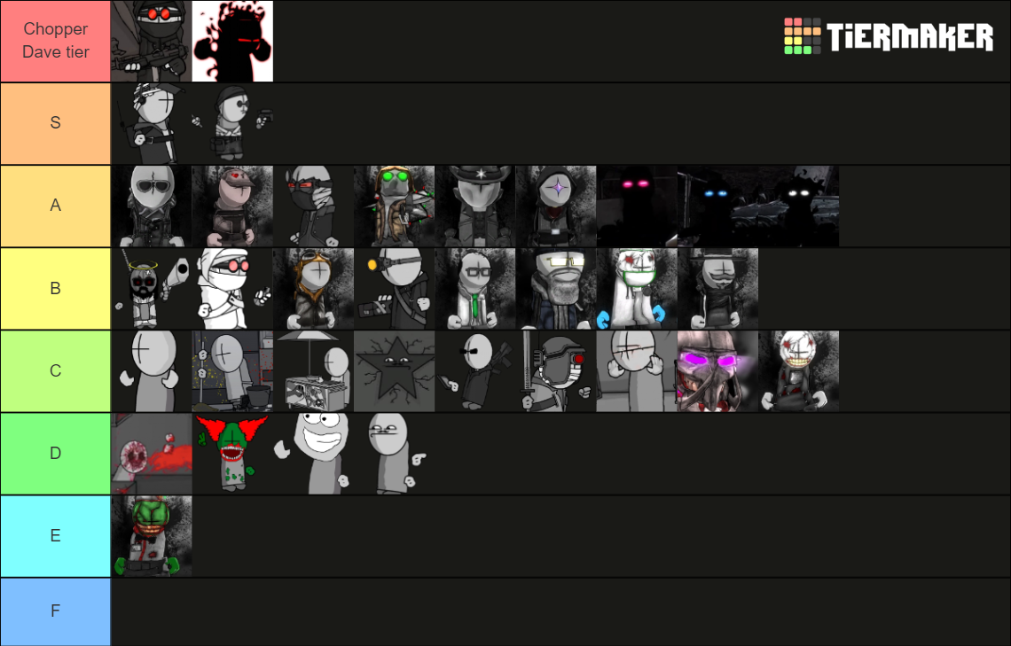 hot madness combat characters tierlist Tier List (Community Rankings ...