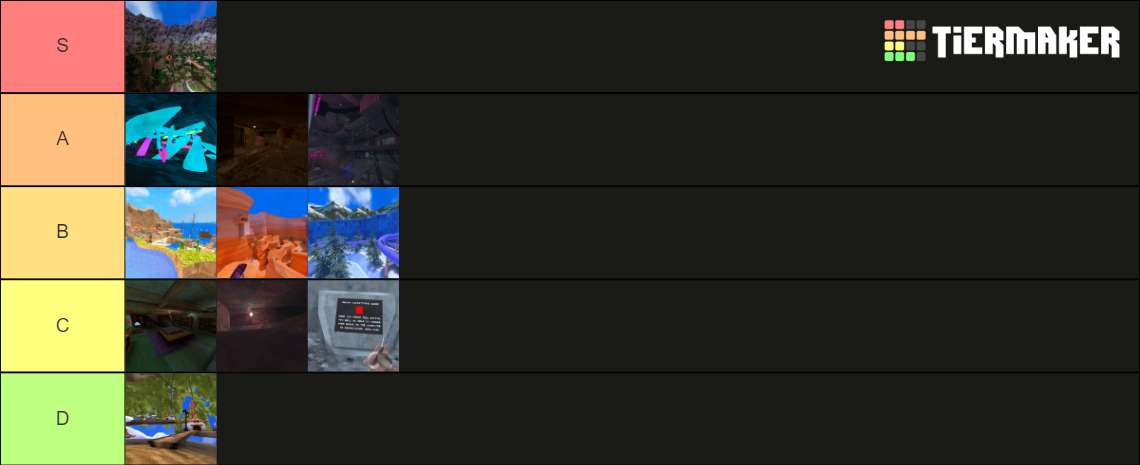 Gorilla Tag Maps Best to Worst Tier List (Community Rankings) - TierMaker