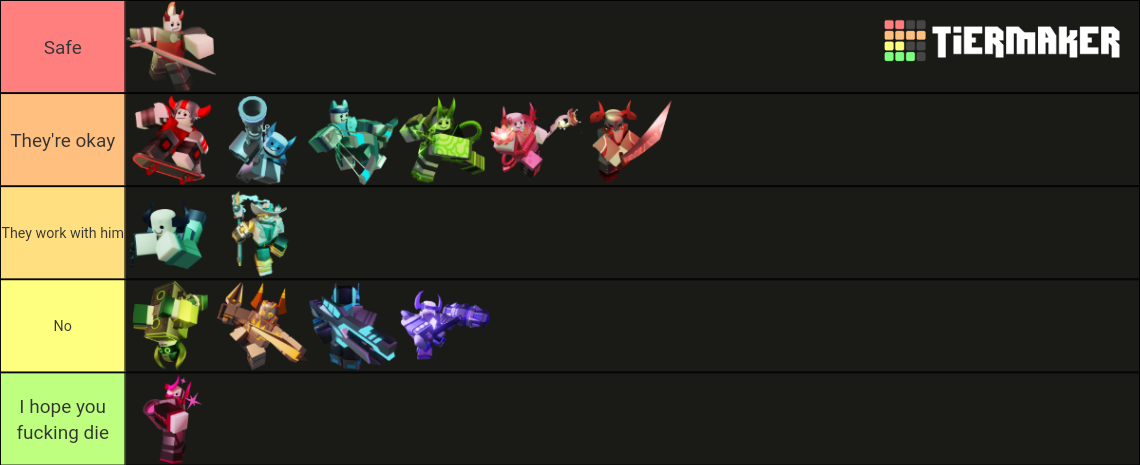 PHIGHTING! characters (playable + lore/npc) Tier List (Community Rankings) - TierMaker